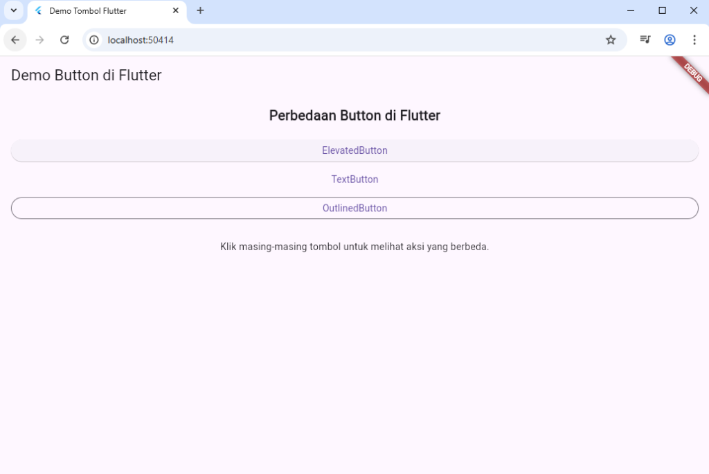 Membuat Button dengan Berbagai Gaya di Flutter: ElevatedButton, TextButton, dan OutlinedButton ...