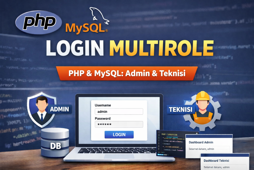 Implementasi Login Multi Role PHP MySQL (Studi Kasus Nyata) - Edusoft ...