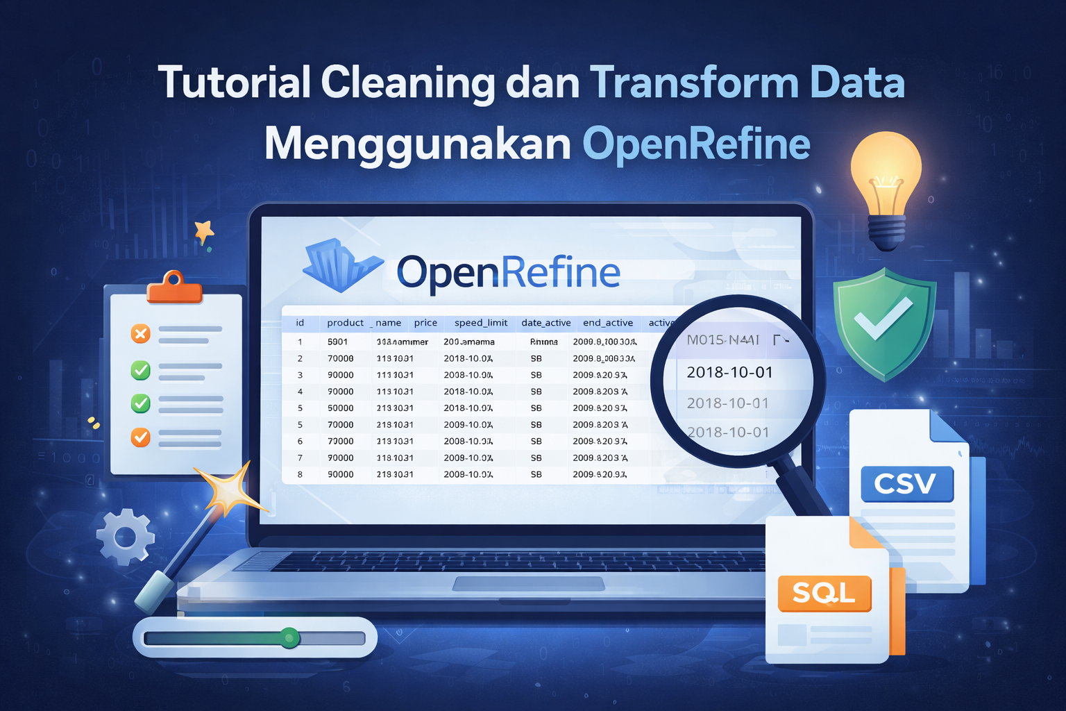 Memahami Data Cleaning dan Transformasi Menggunakan OpenRefine - Edusoft Center