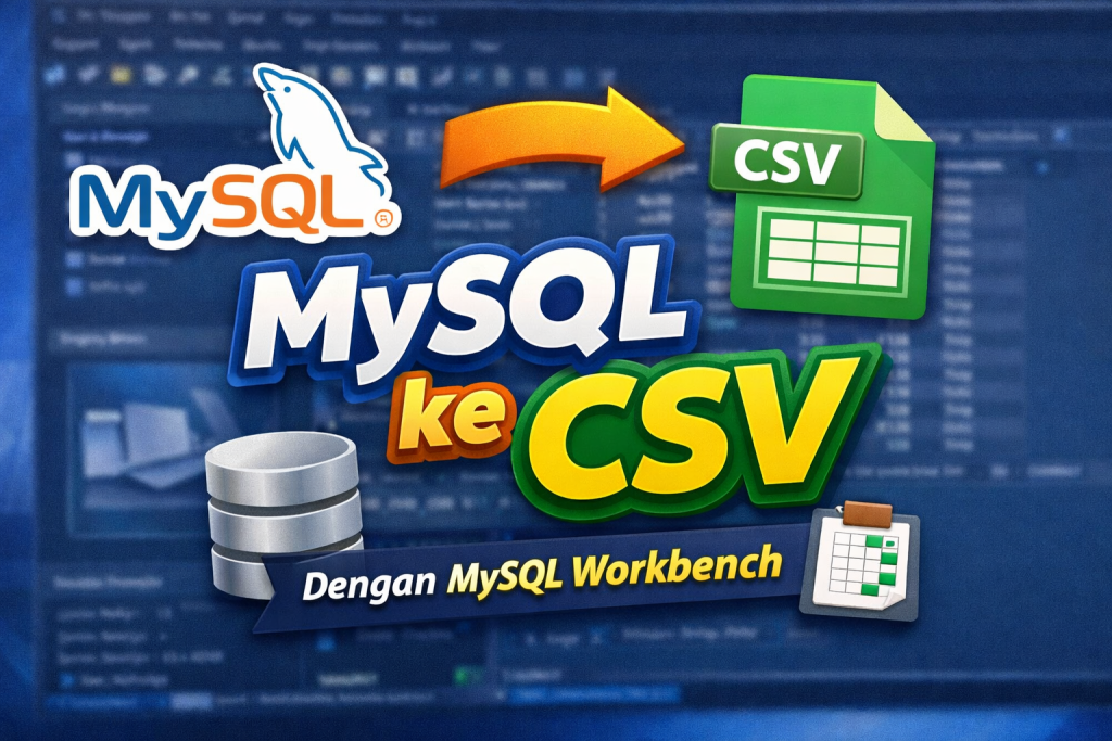 Export Data MySQL ke CSV Menggunakan MySQL Workbench - Edusoft Center
