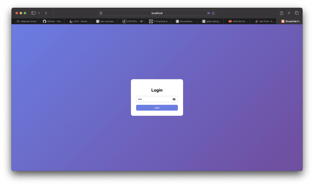 🔐 Cara Membuat Show/Hide Password dengan JavaScript (Simple & Langsung ...